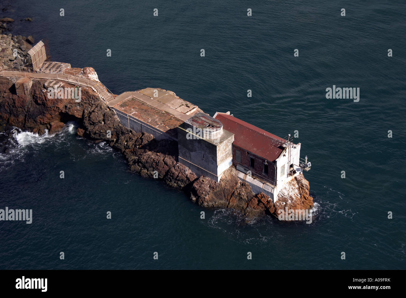 Old Custom house under Golden Gate Bridge, San Francisco Stock Photo ...