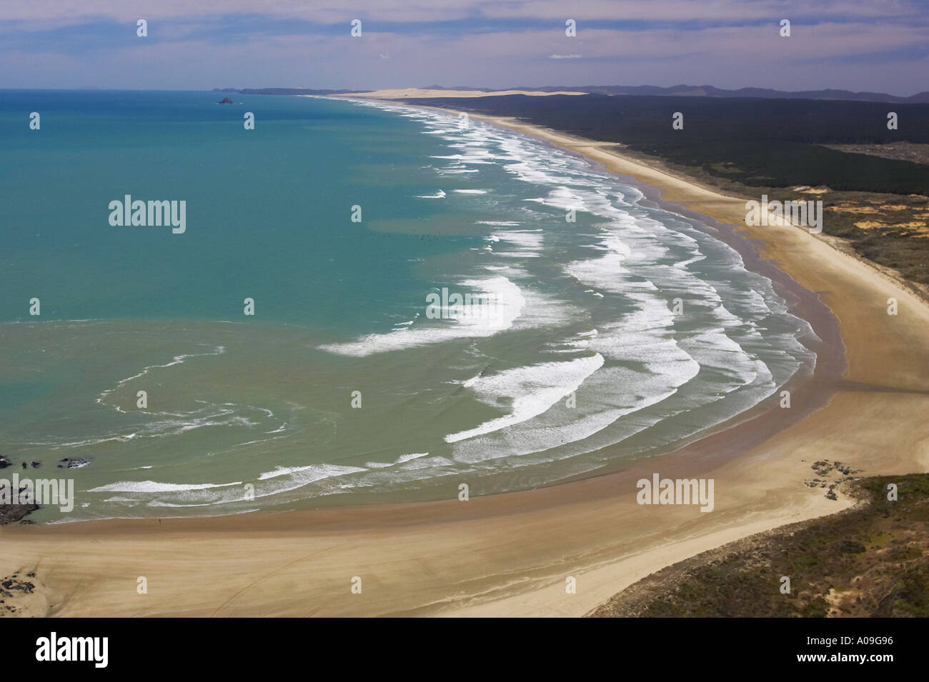 Ninety mile beach aerial hi-res stock photography and images - Alamy