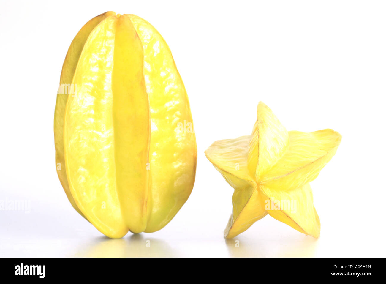 Cut five star fruit Cut Out Stock Images & Pictures - Alamy
