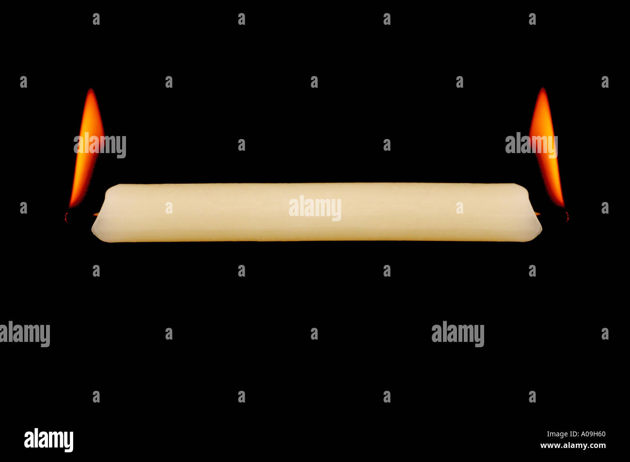 Burning candle both ends hi-res stock photography and images - Alamy