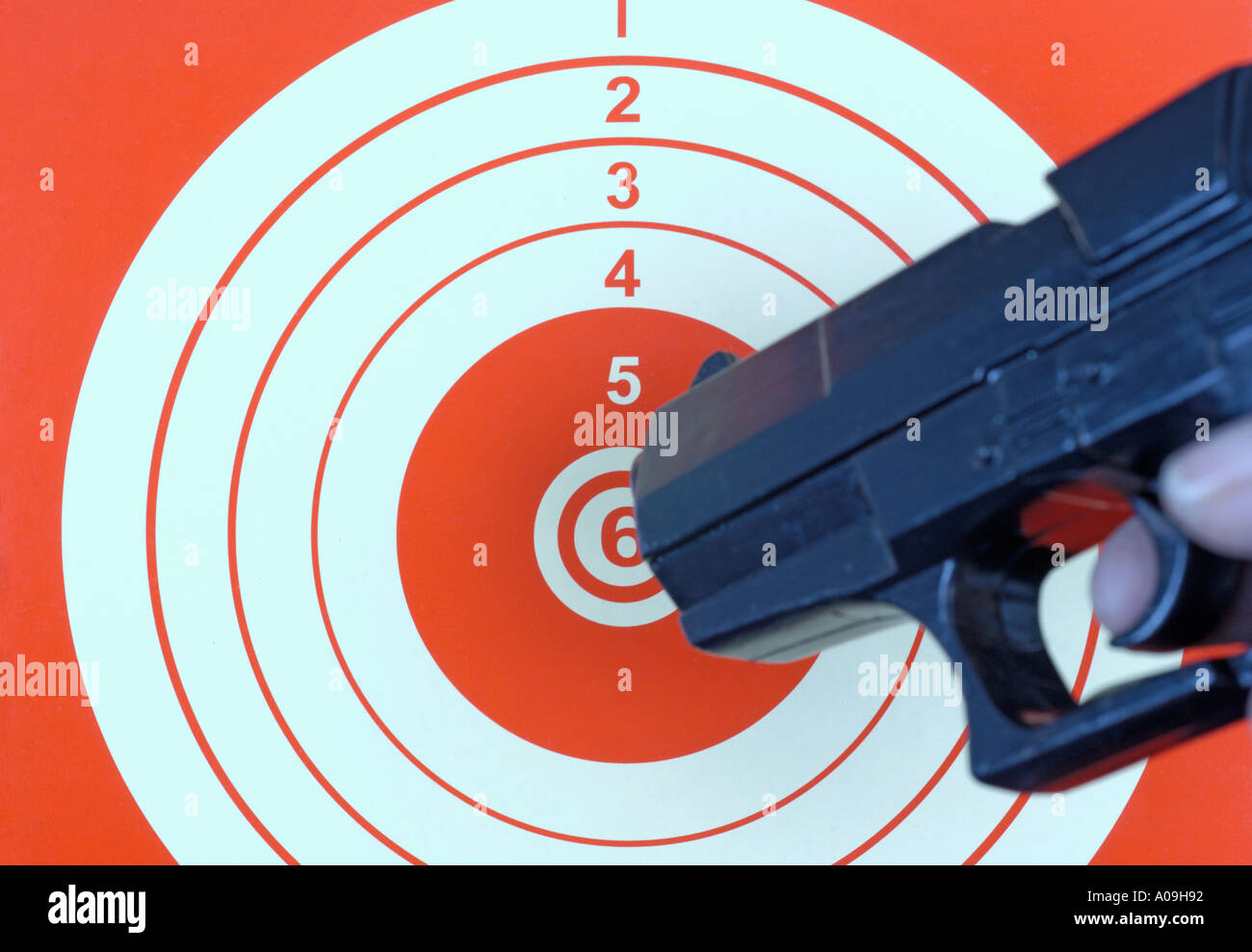 Point Blank Range Or To Tell Someone Point Blank Stock Photo Alamy