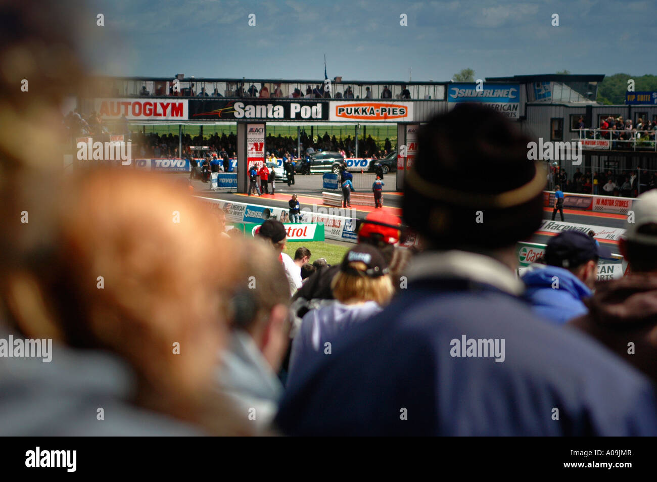 Santa pod drag racing hi-res stock photography and images - Alamy