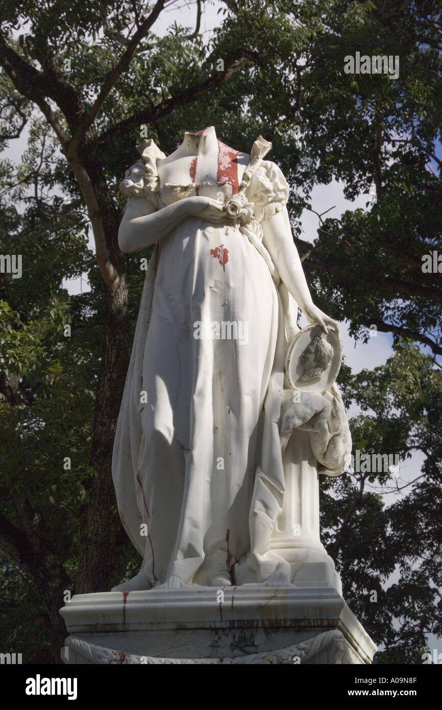 Statue [Empress Josephine] "Fort de France Stock Photo - Alamy