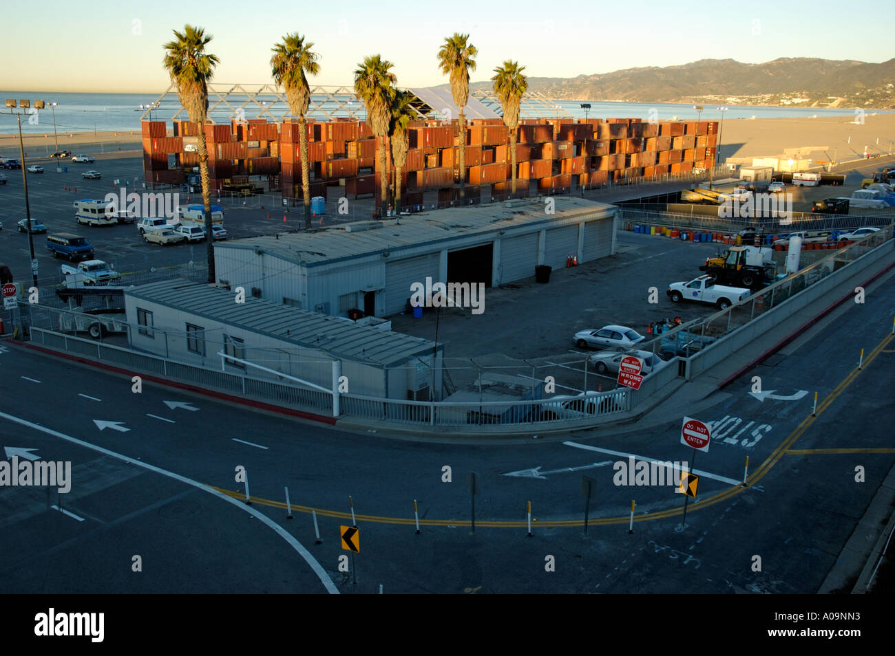 The Nomadic Museum is a temporary structure designed by renowned ...