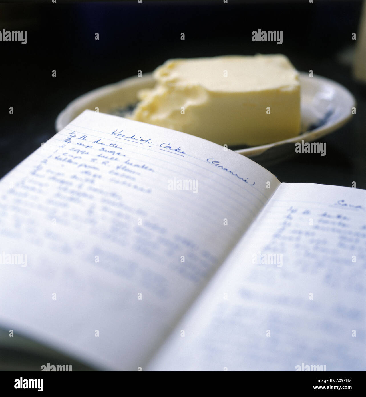 Old recipe book on hi-res stock photography and images - Alamy