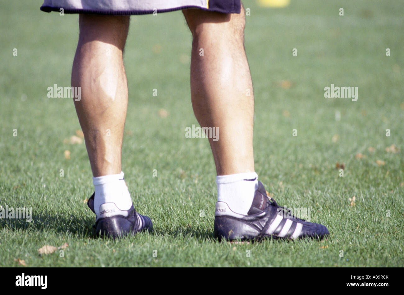 Footballers boot hi-res stock photography and images - Alamy