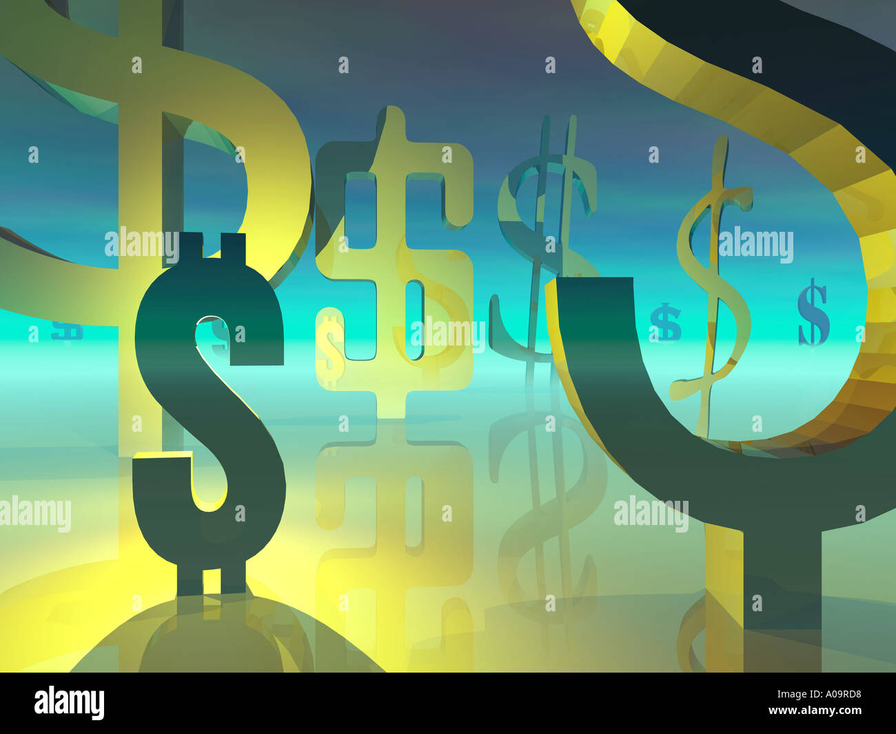 Money signs symbols different hi-res stock photography and images - Alamy