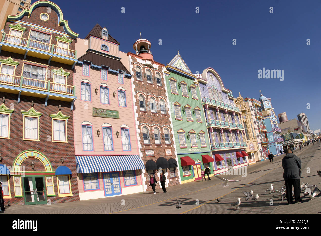 Atlantic city boardwalk view from hi-res stock photography and images ...