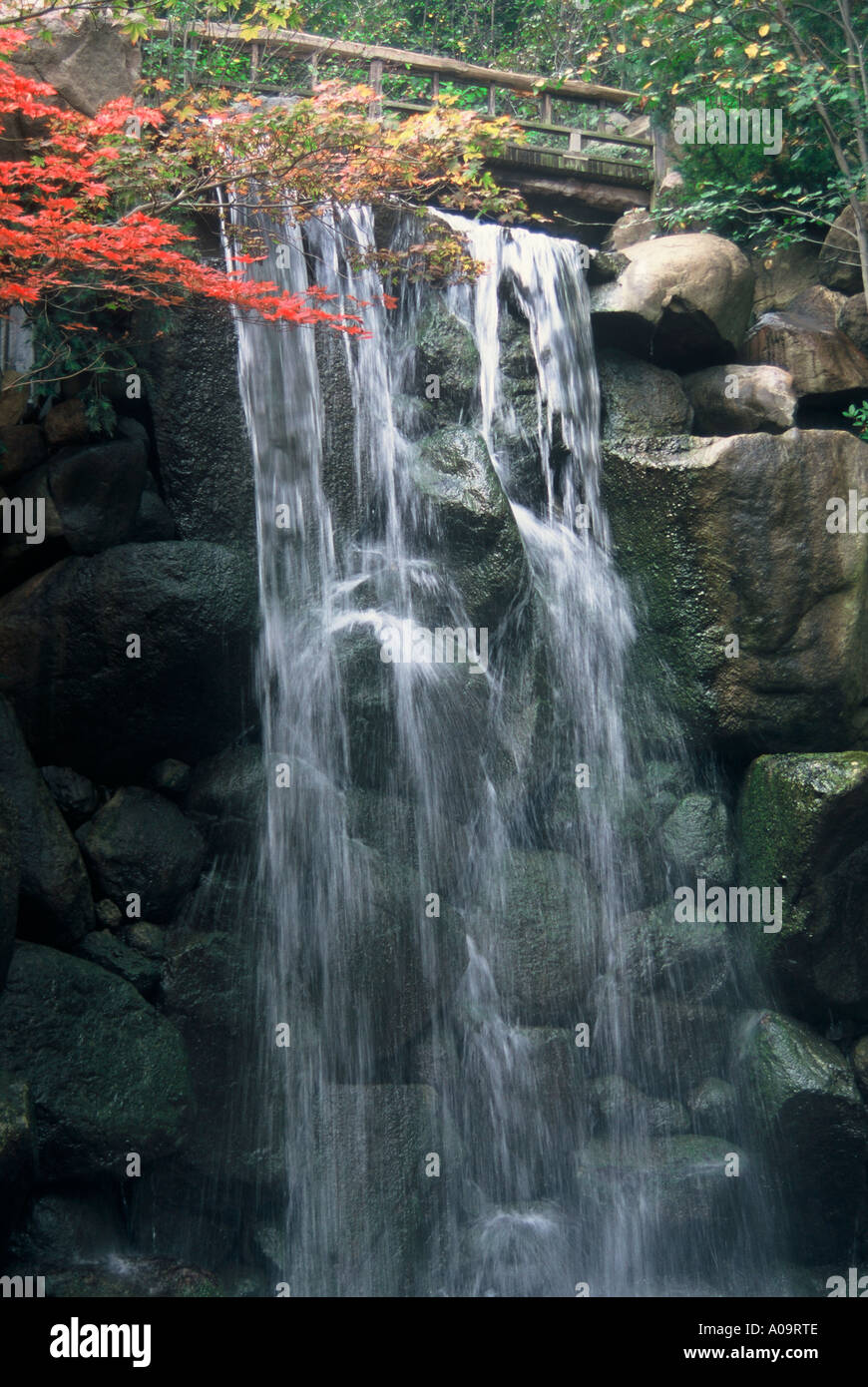 Japanese waterfall art hi-res stock photography and images - Alamy