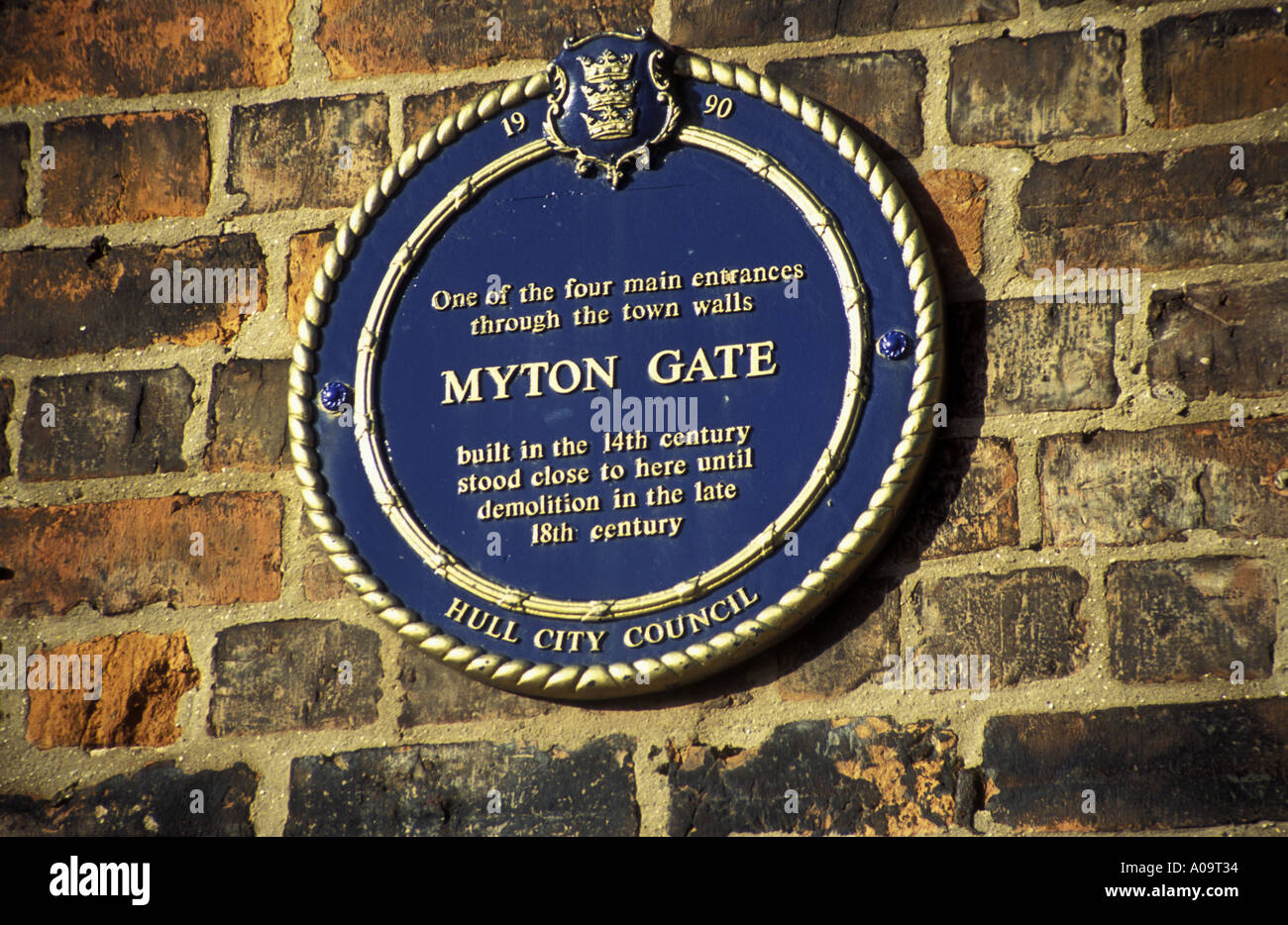 Myton Gate Hull Stock Photo - Alamy