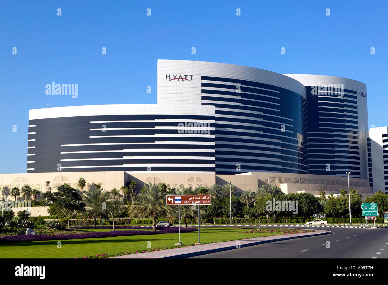 Dubai Luxus Hotel Hyatt Stock Photo - Alamy