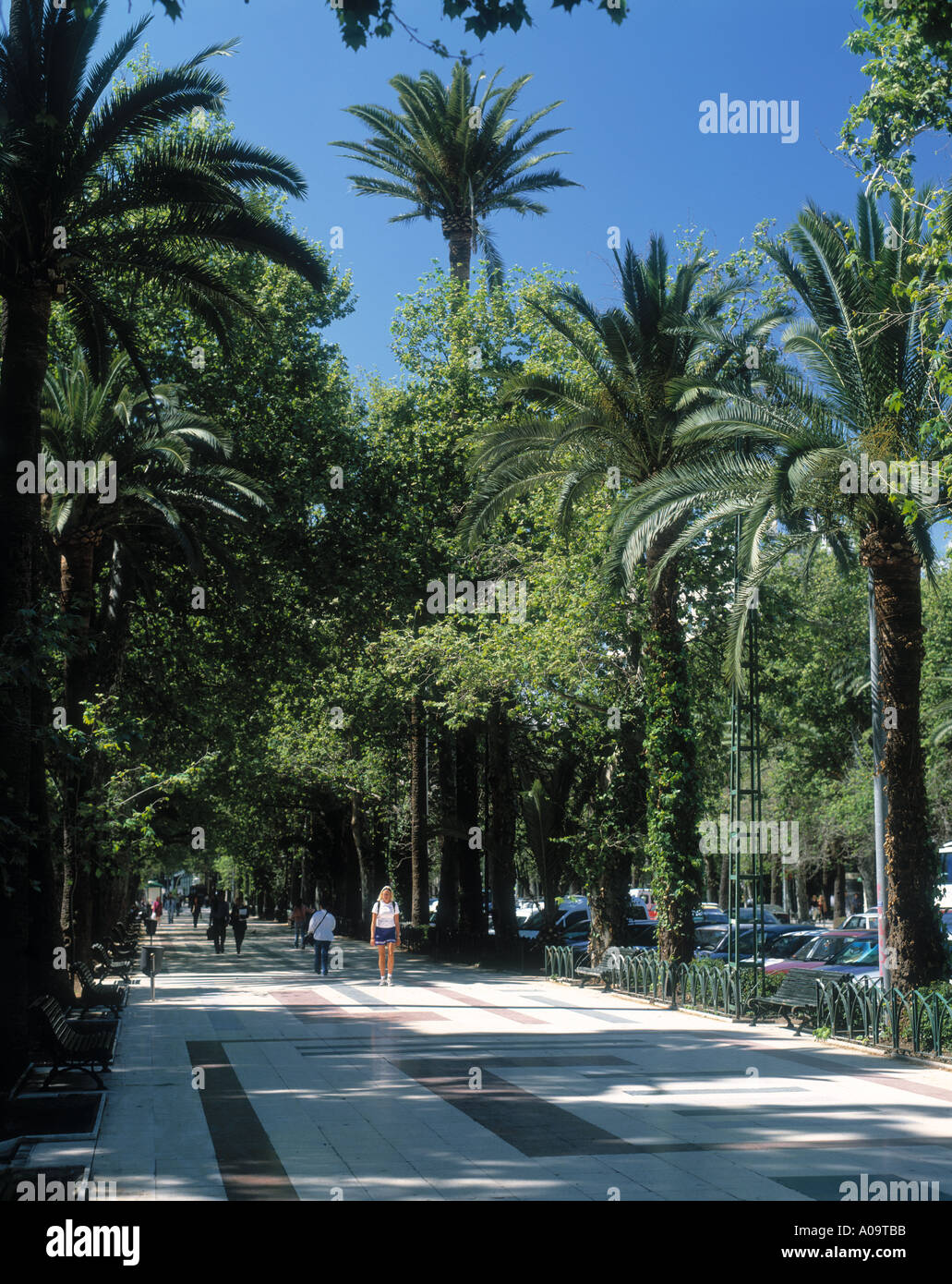 Paseo del parque malaga hi-res stock photography and images - Alamy