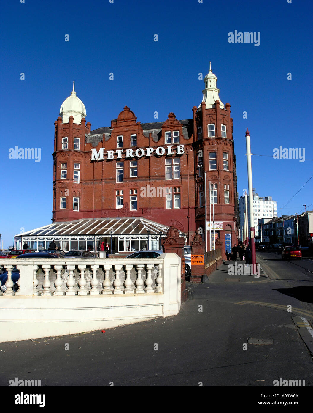 The Metropole Hotel Blackpool Lancashire Stock Photo - Alamy