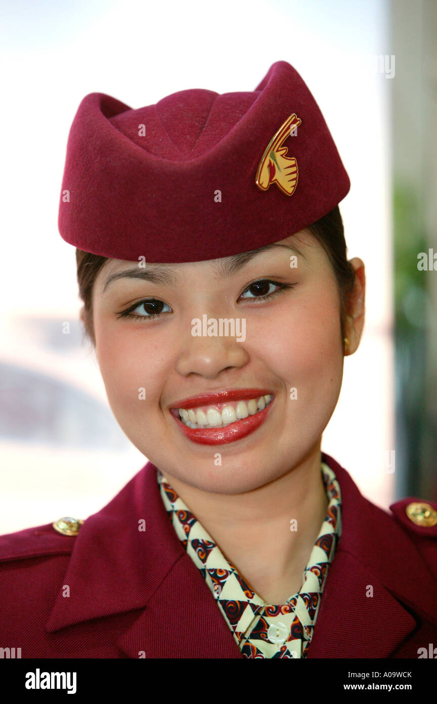 Pretty stewardess hi-res stock photography and images - Alamy