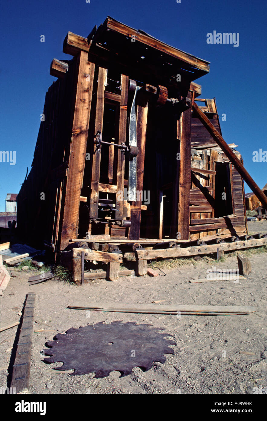 Old SAW MILL at BODIE STATE HISTORICAL PARK the Nations best preserved ...