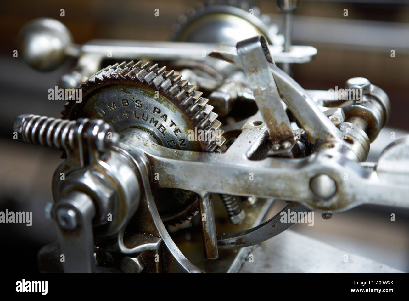 regulator on a steam engine Stock Photo - Alamy