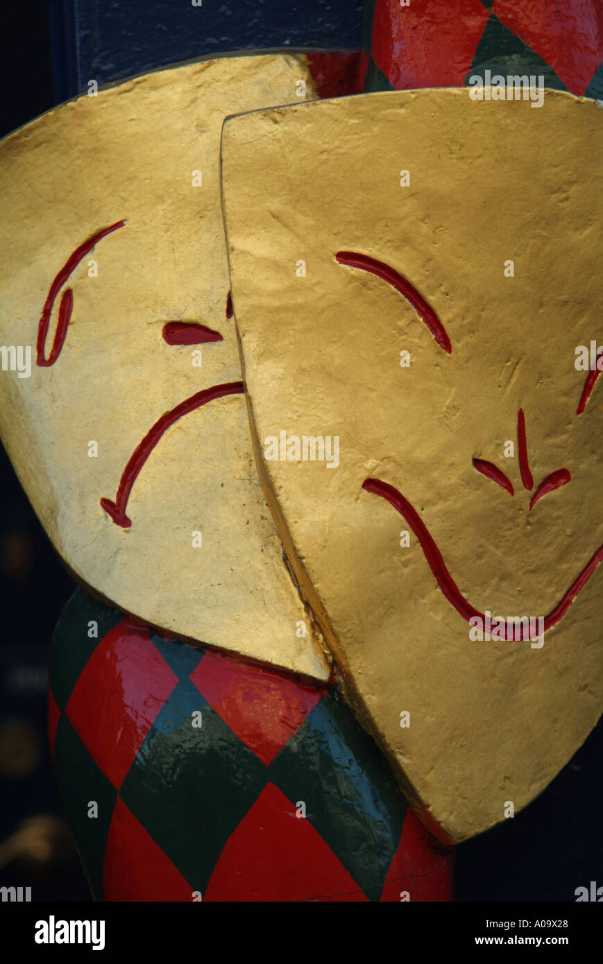 Laughing Crying Masks High Resolution Stock Photography and Images - Alamy