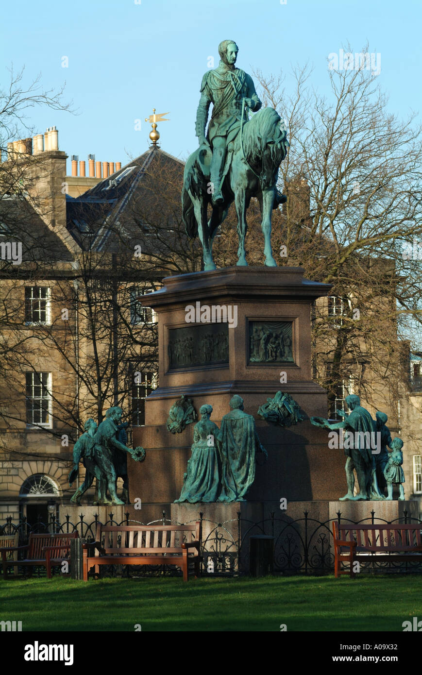 Prince albert equestrian statue hi-res stock photography and images - Alamy