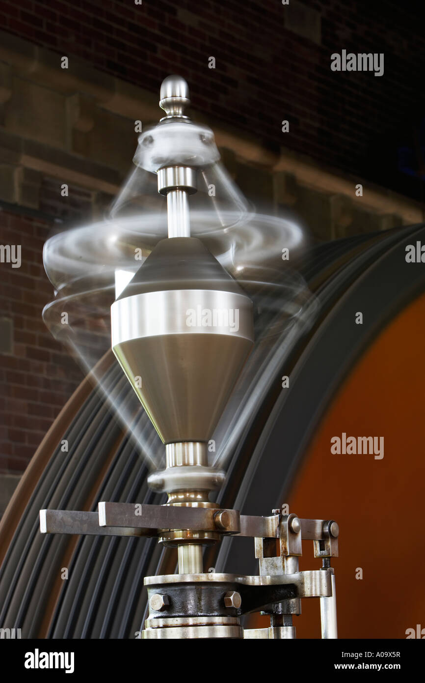 speed regulator on a steam engine Stock Photo - Alamy