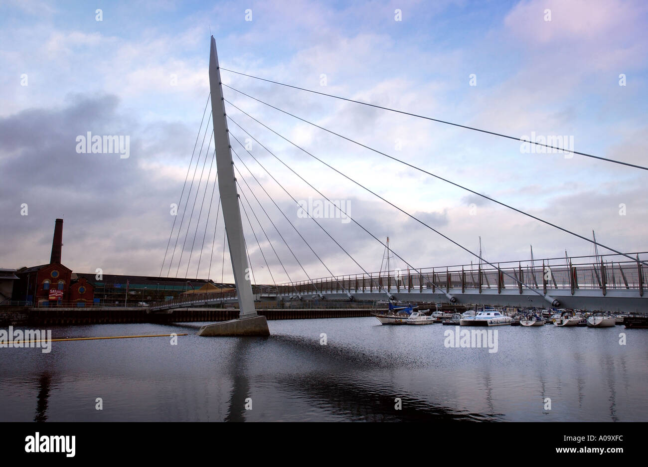 Sail bridge swansea sa1 hi-res stock photography and images - Alamy