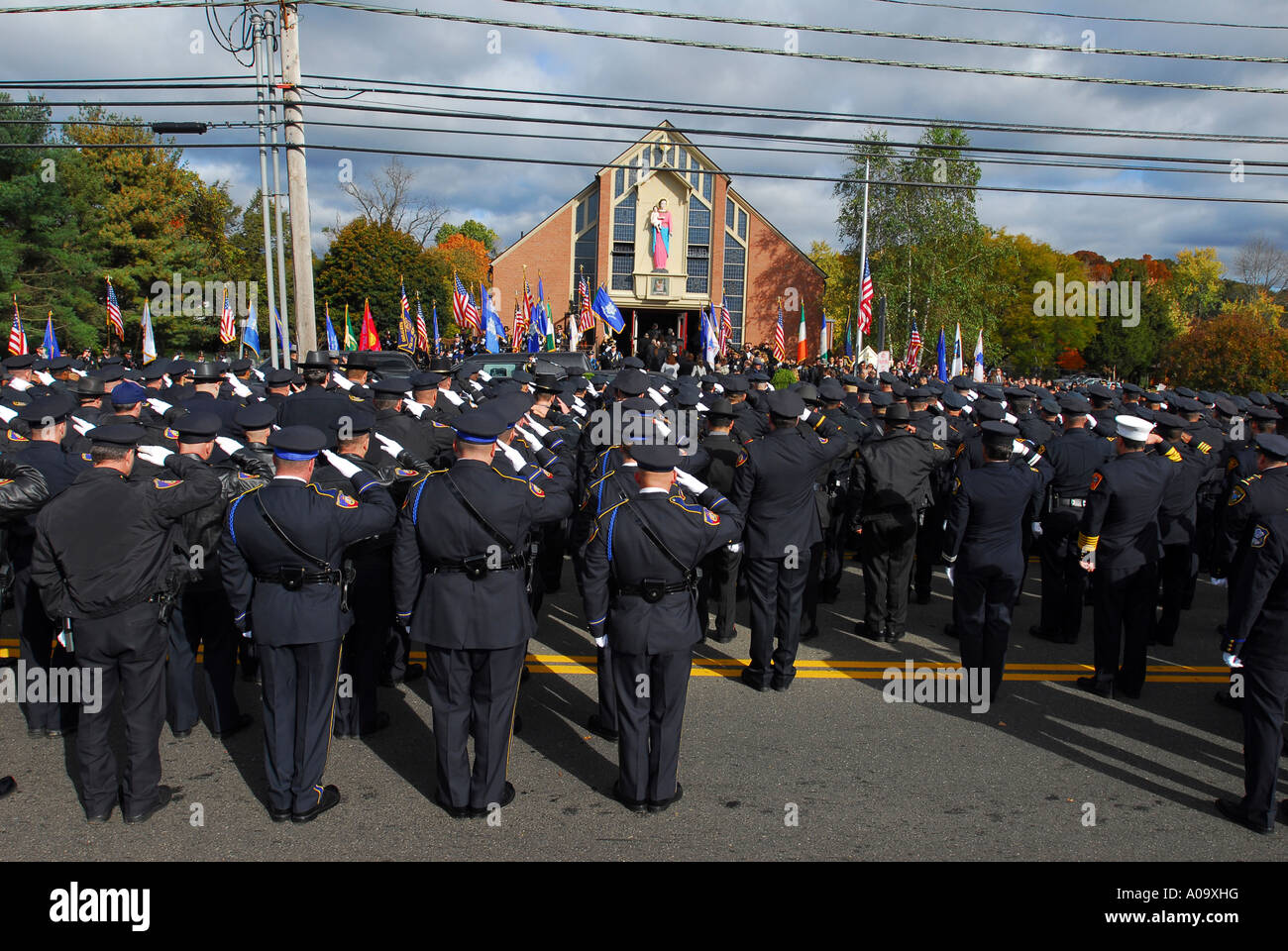 Police Funeral Salute High Resolution Stock Photography and Images - Alamy