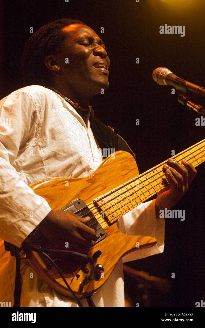 RICHARD BONA Bass of RICHARD BONA BAND performs at THE MONTEREY JAZZ ...