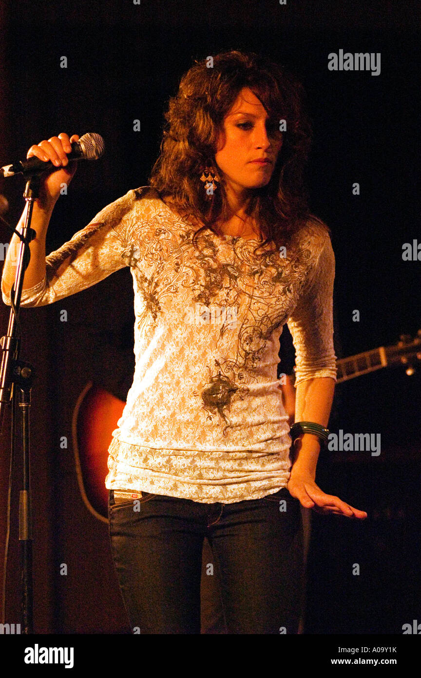 SASHA DOBSON VOCALS of the SASHA DOBSON BAND performs at THE MONTEREY ...