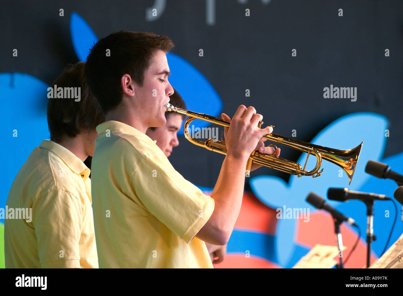 Trumpetist hi-res stock photography and images - Alamy