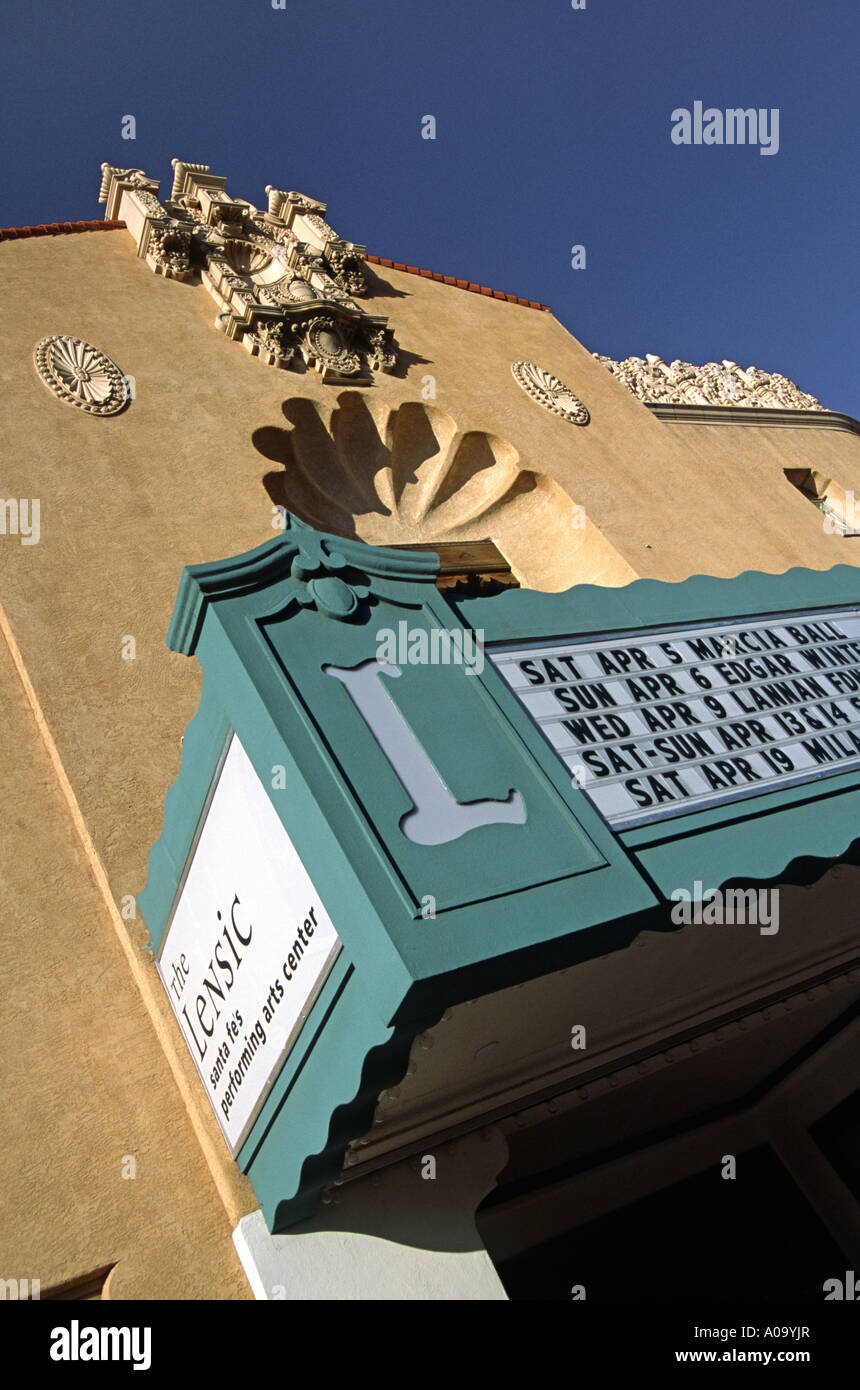 THE LENSIC SANTA FE S PREFORMING ARTS CENTER is a combination of ...