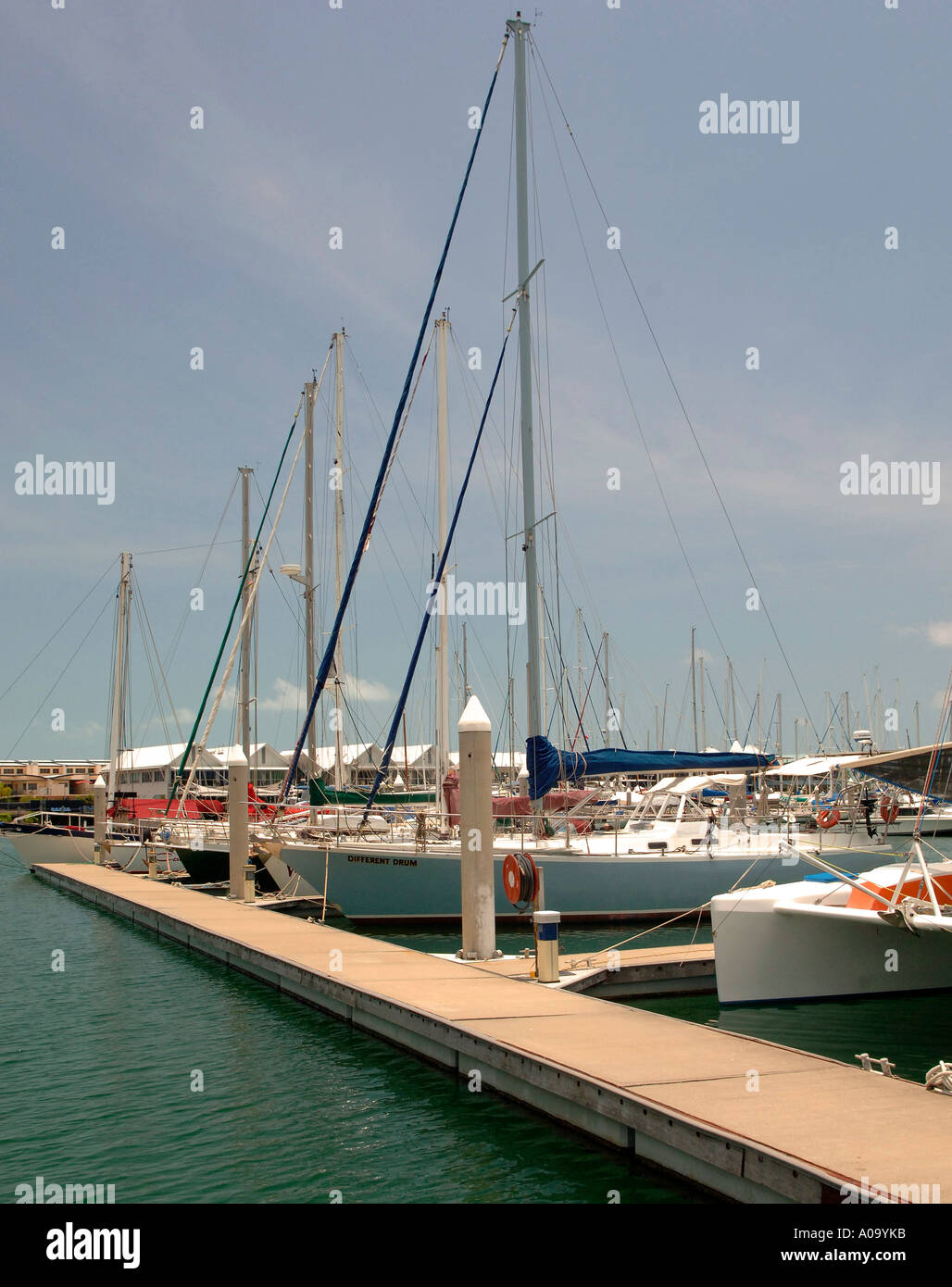Marina, Port Darwin, Beagle Gulf, Northern Territory Australia Stock ...