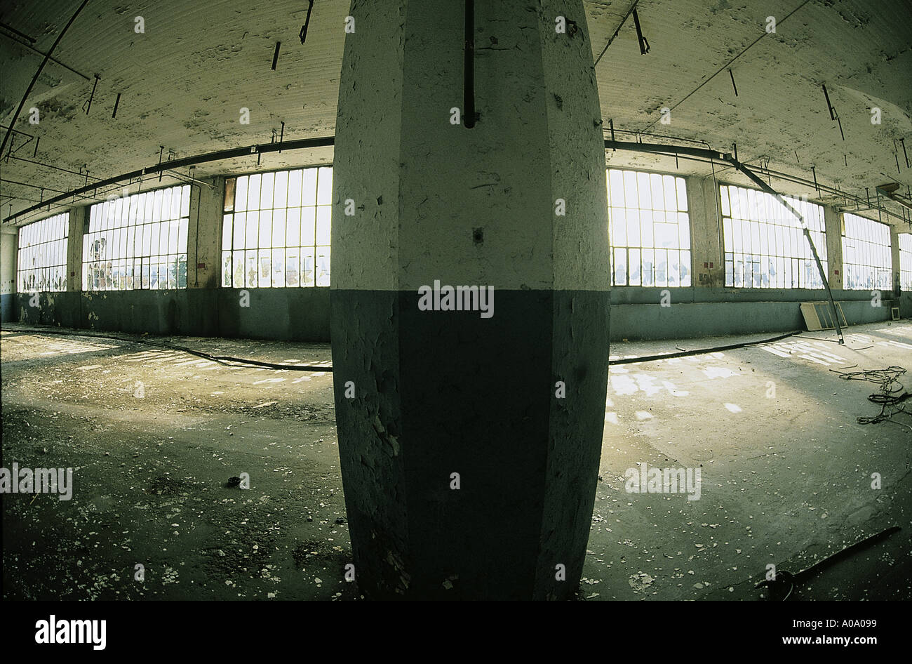 old factory space Stock Photo - Alamy