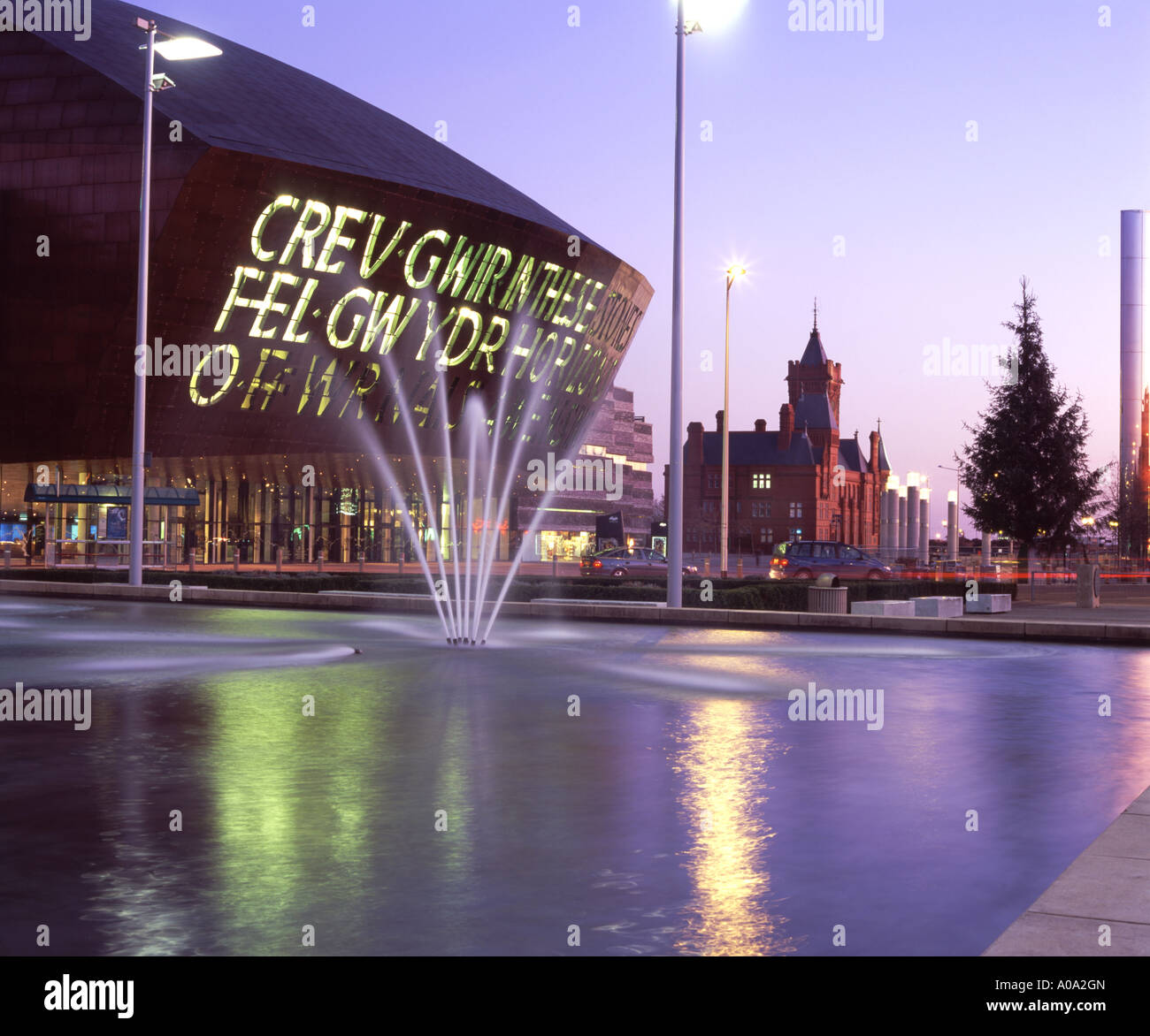 cardiff millennium centre and pierhead building cardiff bay south wales ...