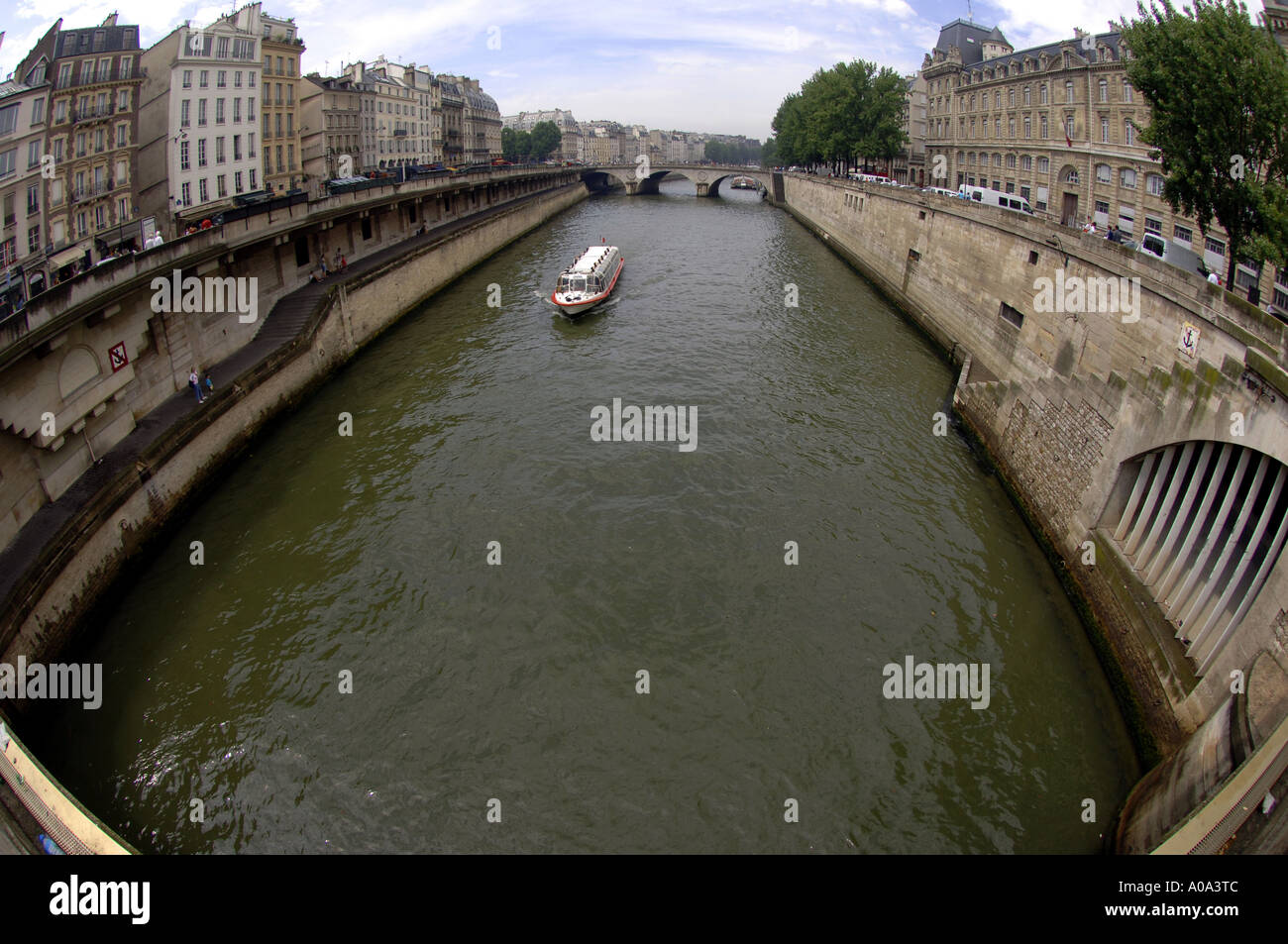 river seine water waterway paris Stock Photo - Alamy