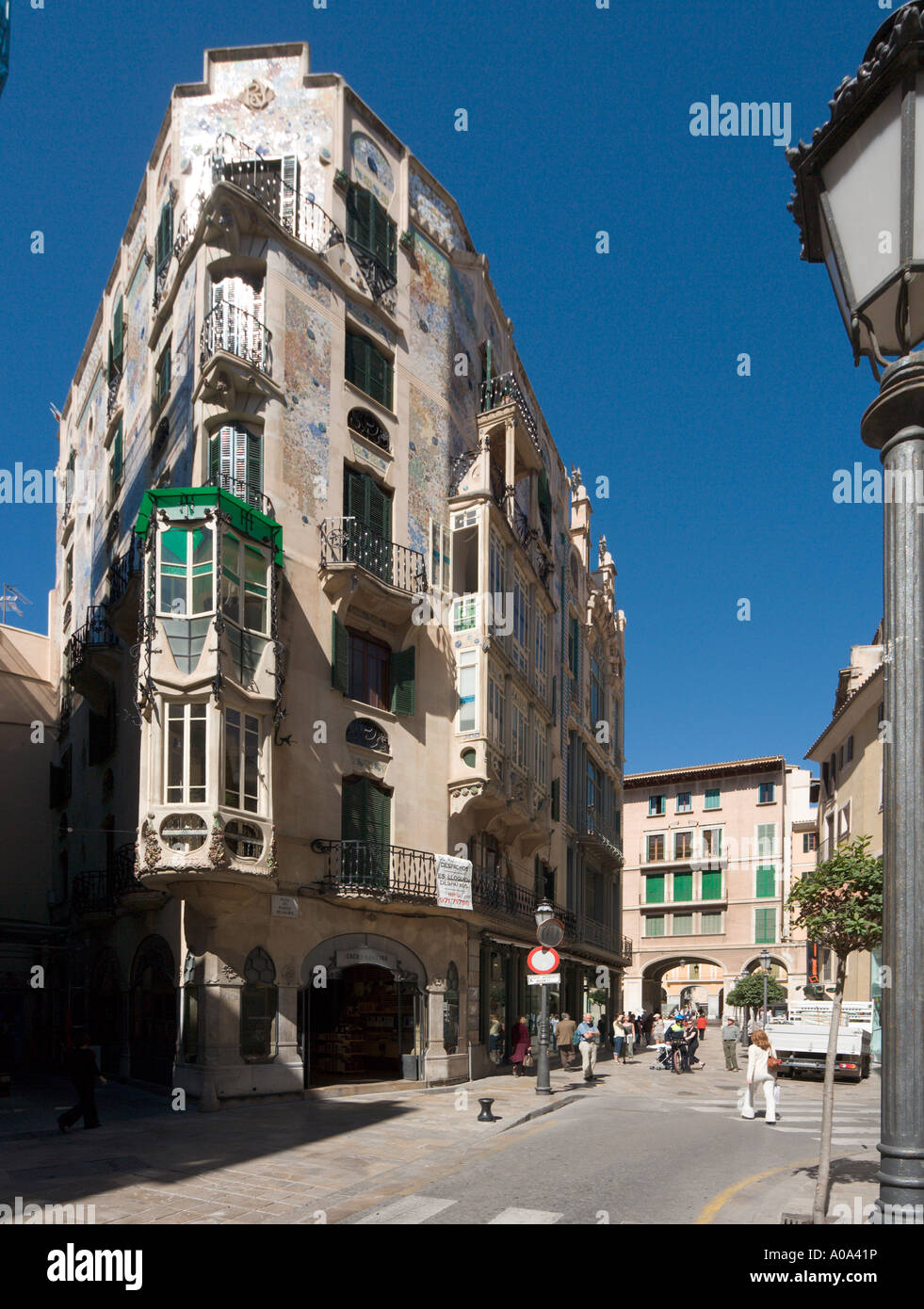 Placa del Marques de Palmer, Palma, Mallorca, Balearic Islands, Spain ...