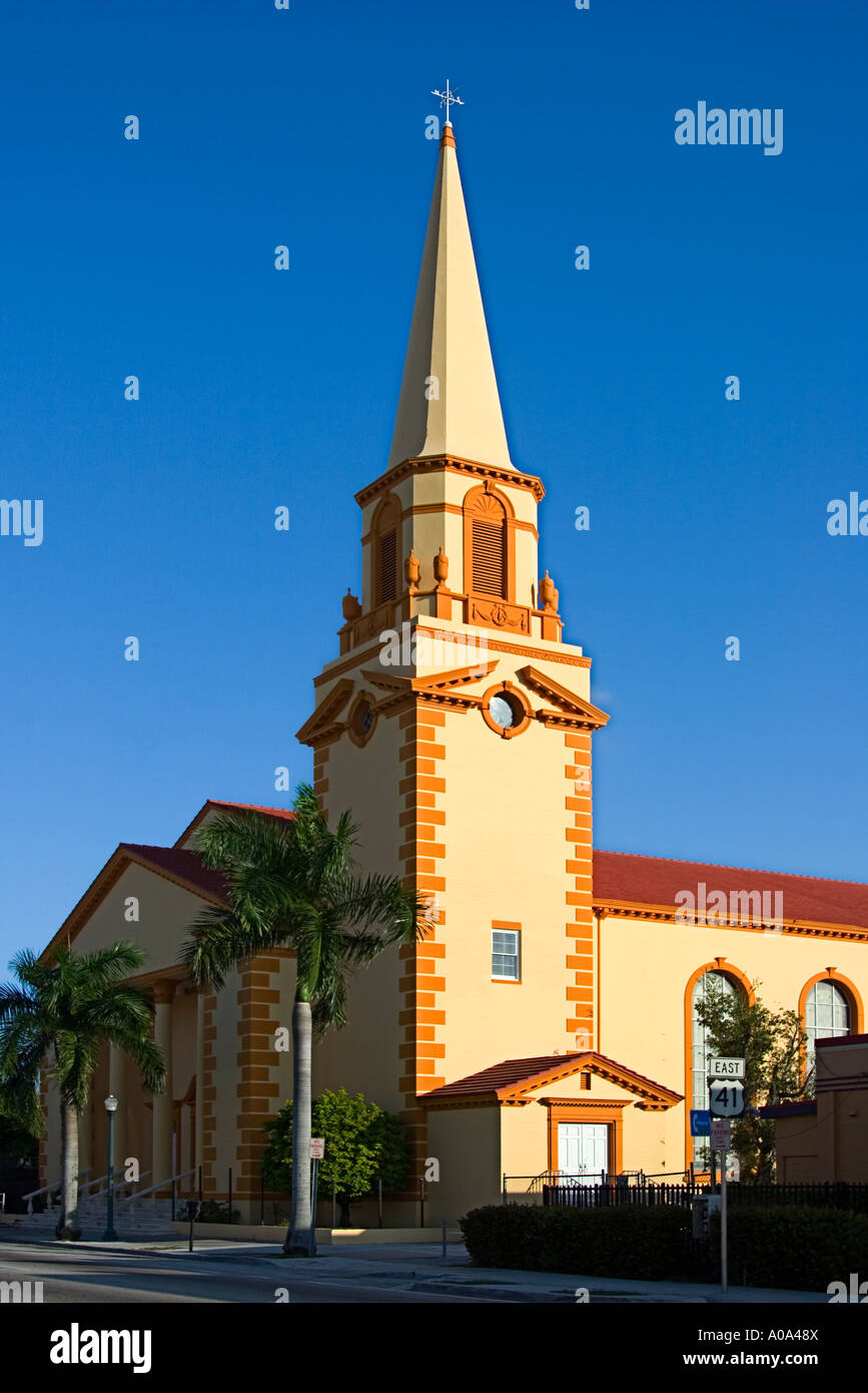 Church in Little Havana, Miami Florida Stock Photo - Alamy
