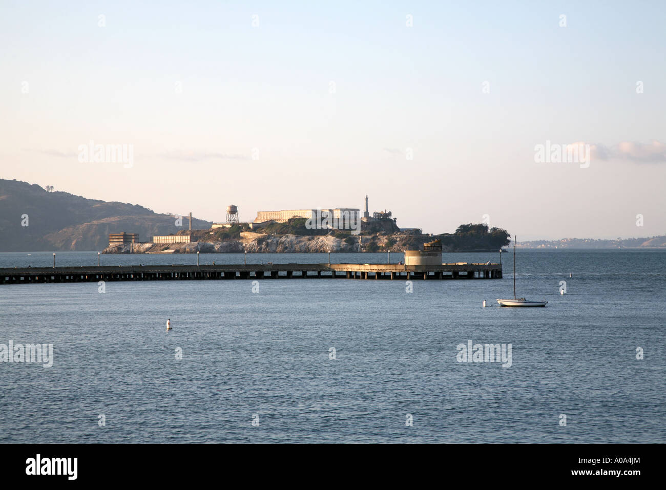 Insel alcatraz bucht von san francisco hi-res stock photography and ...