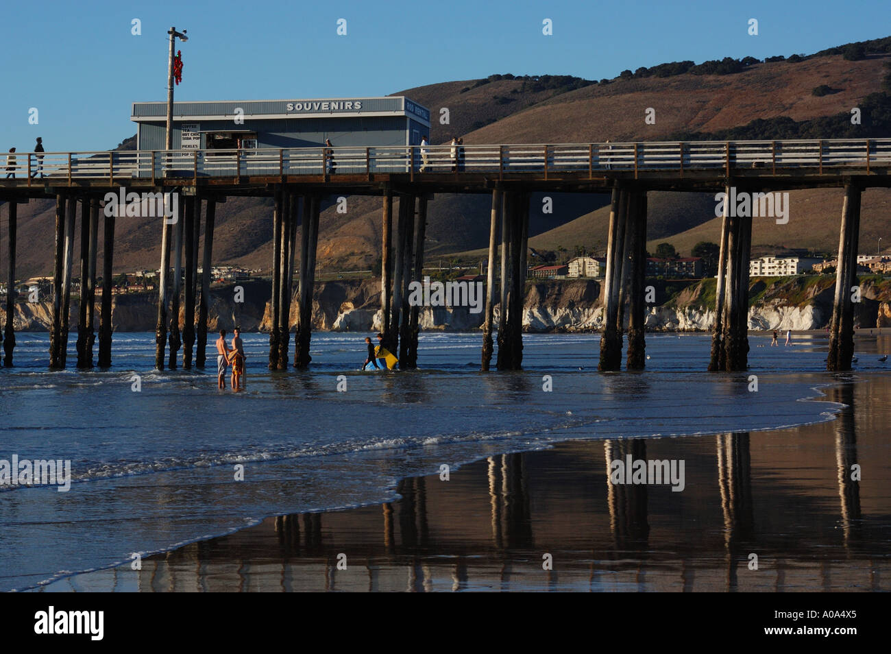 Pismo Beach Pier Stock Photo - Alamy