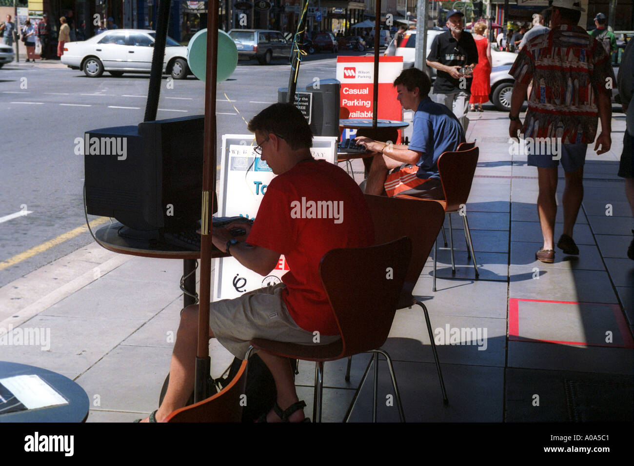 Rundle Street Adelaide Australia Stock Photo - Alamy