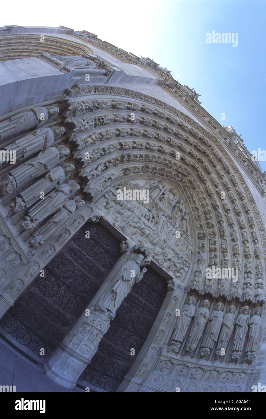 Notre Dame structural art Paris 565 Stock Photo - Alamy