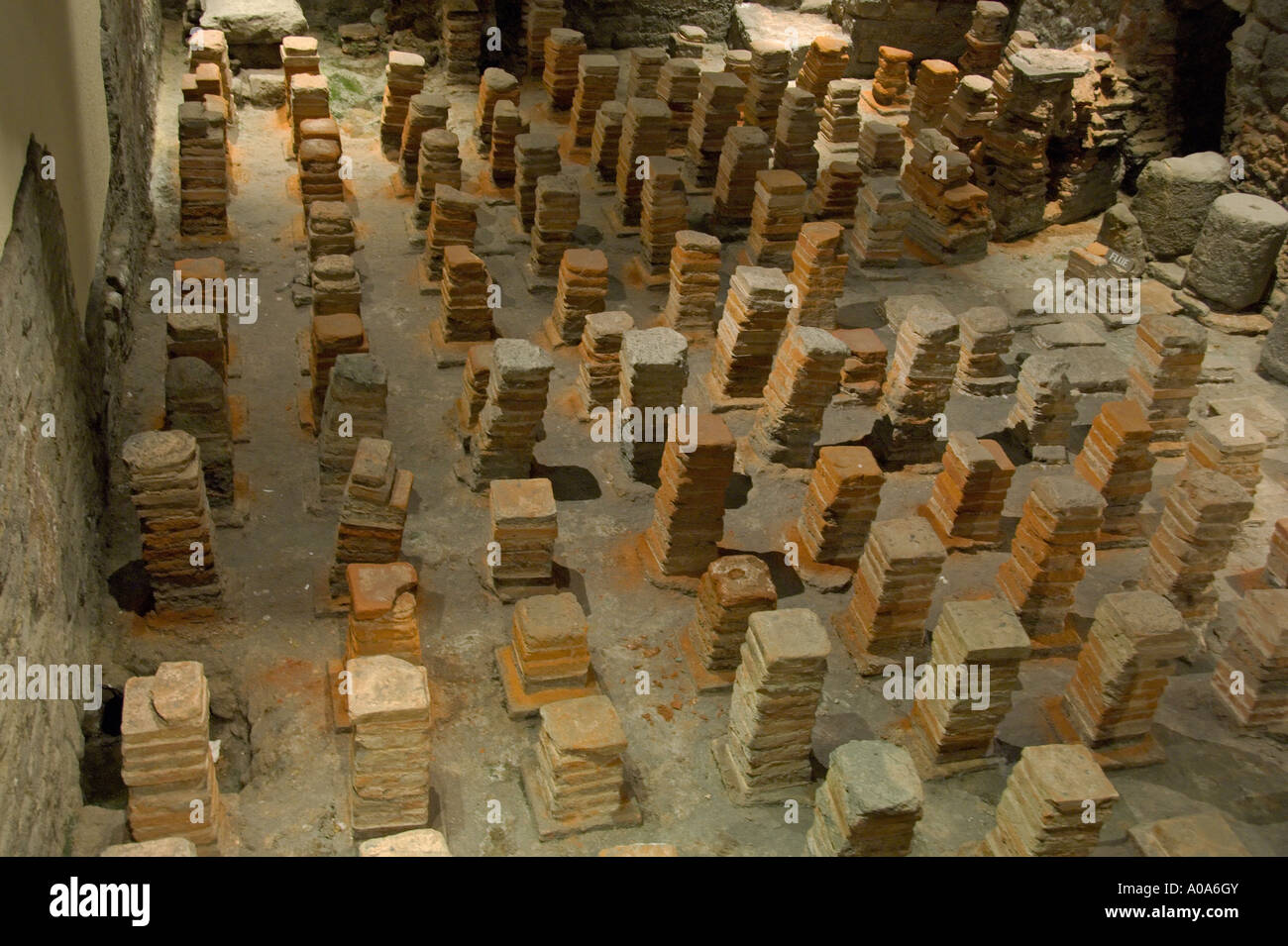 Roman Underfloor Heating High Resolution Stock Photography and Images ...