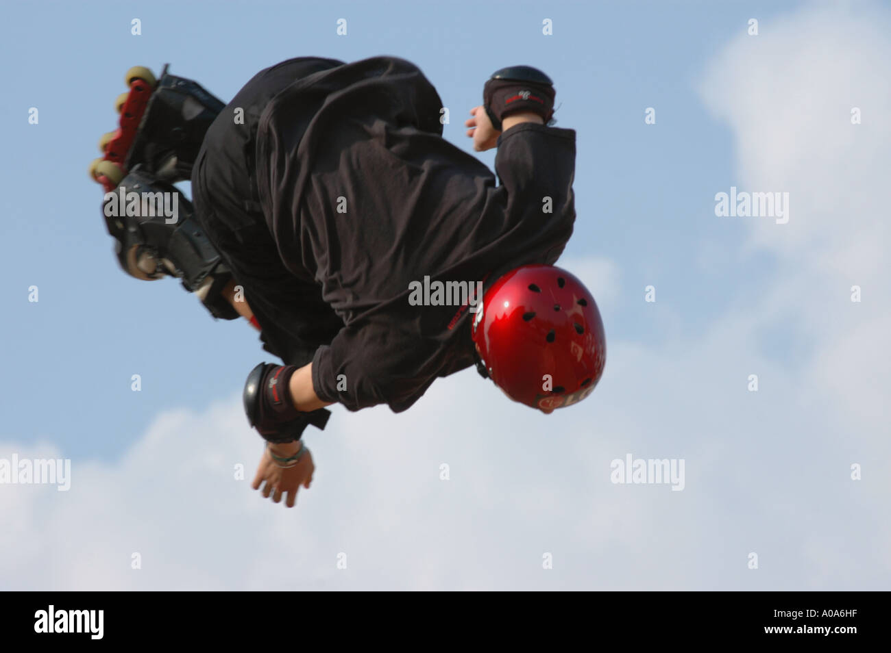 Aggressive Inline skater Yasutoko Thailand X Games Cup 2005 Stock Photo ...