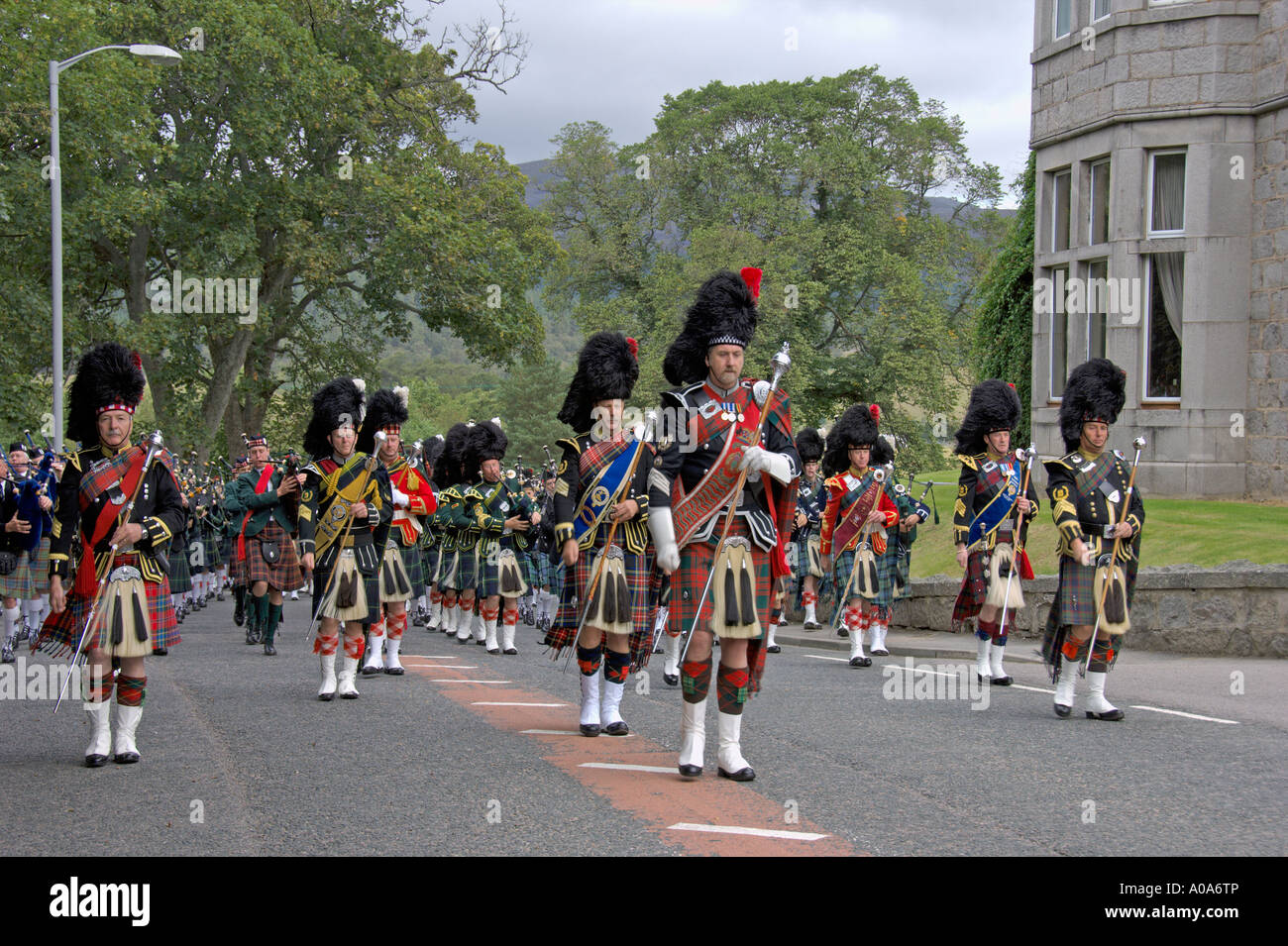 Braemar Highland Gathering Braemar Aberdeenshire Scotland Stock Photo ...