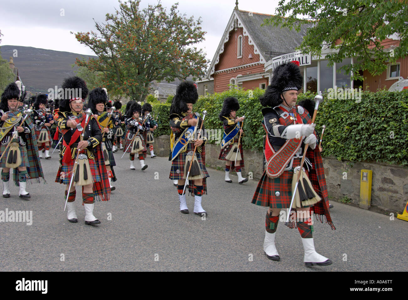 Braemar Highland Gathering Braemar Aberdeenshire Scotland Stock Photo ...