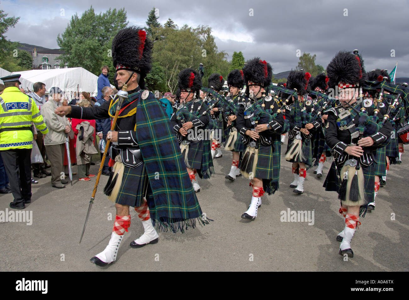 Braemar Highland Gathering Braemar Aberdeenshire Scotland Stock Photo ...