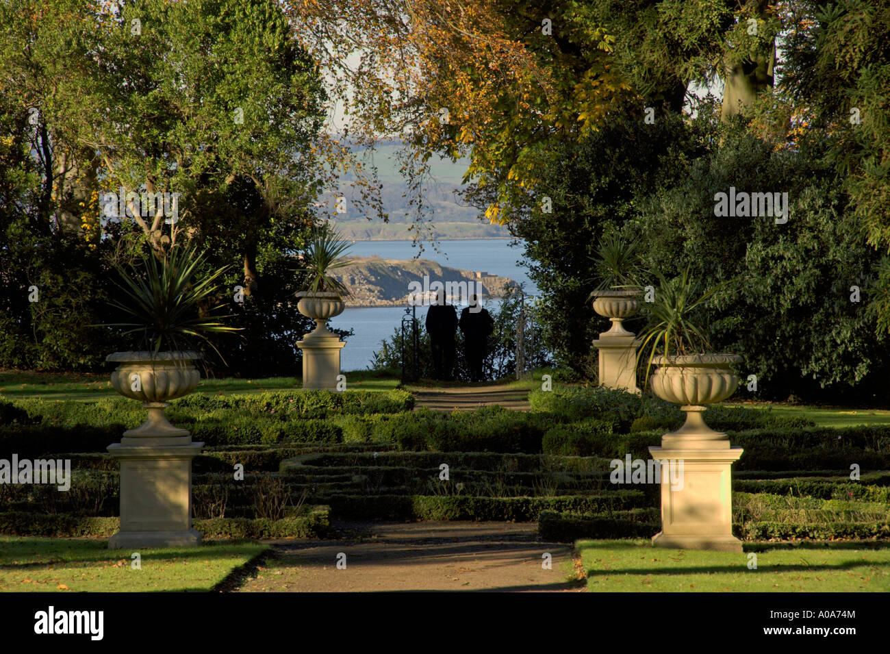 Firth of Forth Lauriston Castle Cramond City of Edinburgh Stock Photo ...