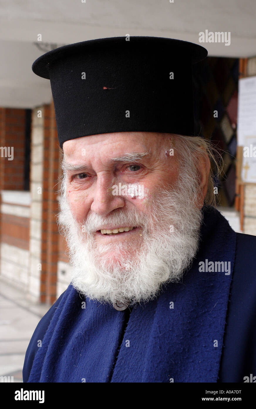 portrait of a Greek Orthodox priest Stock Photo - Alamy