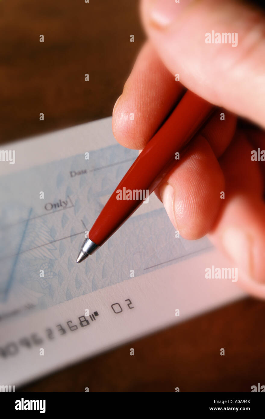 Cheque book hi-res stock photography and images - Alamy
