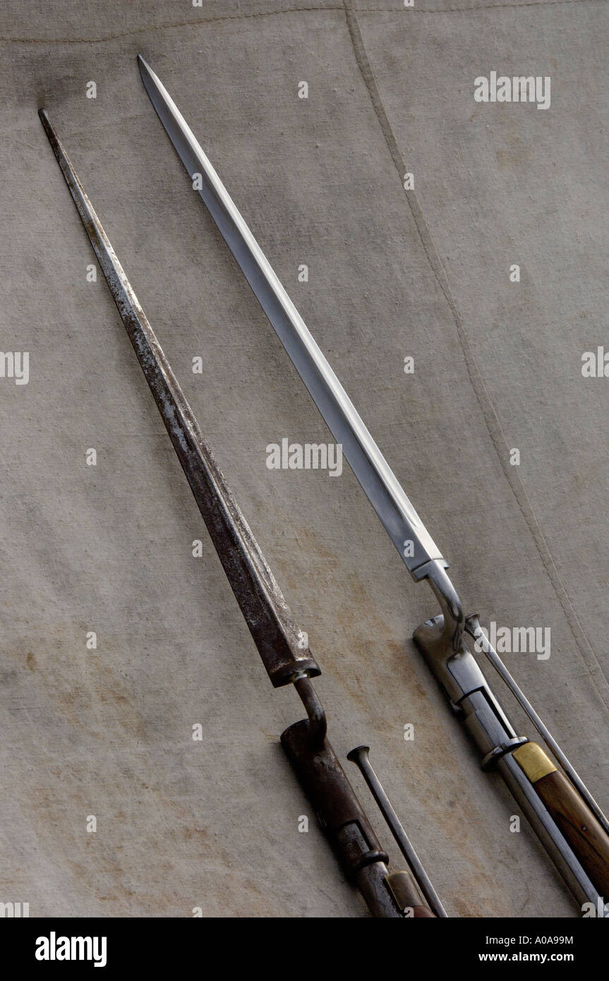 Bayonets + 18th century hi-res stock photography and images - Alamy
