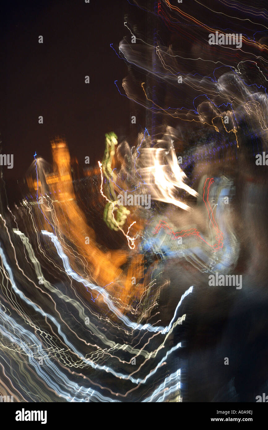 Blurred London landmarks Stock Photo - Alamy