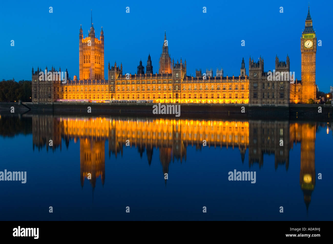 The Palace of Westminster, also known as the Houses of Parliament and ...